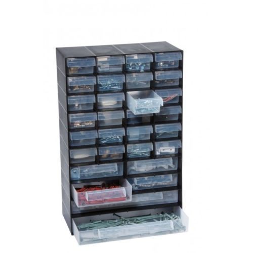 MULTI DRAWER STORAGE CABINET HOME GARAGE NAIL SCREW CRAFT BITS ...