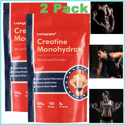 1000g Pure Creatine Monohydrate Powder Unflavored Fitness Support ...