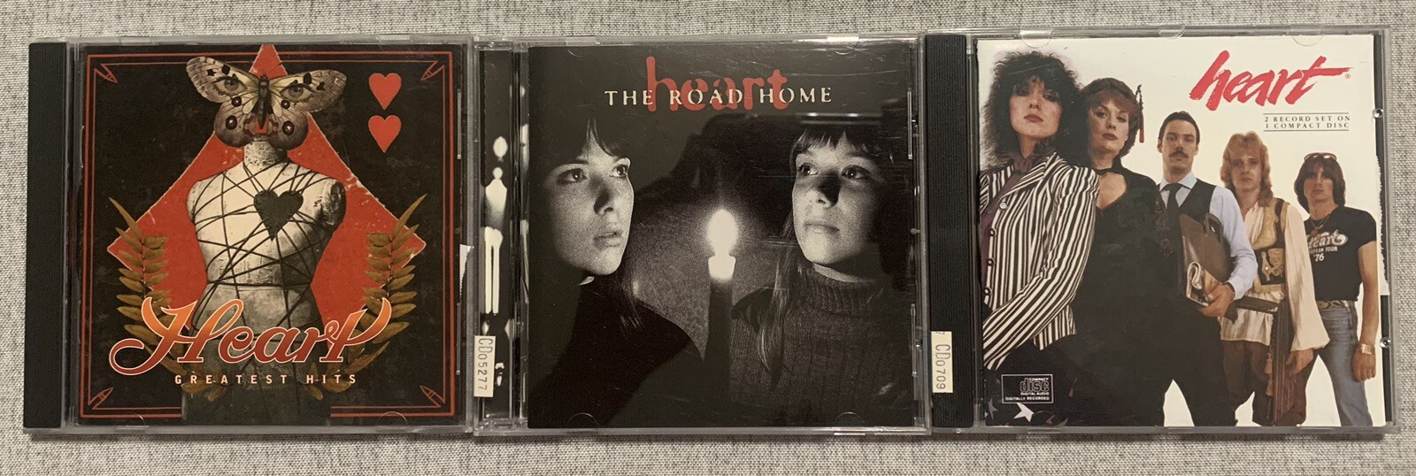 Heart CD Lot (Greatest Hits, These Dreams-Greatest Hits, The Road Home ...