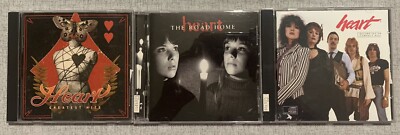 Heart CD Lot (Greatest Hits, These Dreams-Greatest Hits, The Road Home ...