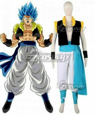 Dragon Ball Super: Broly Gogeta SSGSS Cosplay Costume DD96 | eBay