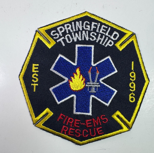Springfield Township Fire EMS Rescue Ohio OH Patch | eBay