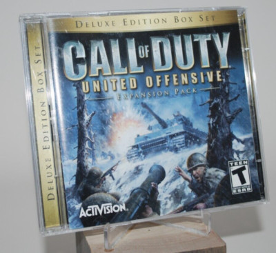 Call of Duty: United Offensive Expansion Pack (PC CD-ROM, 2005) 2-Disc ...