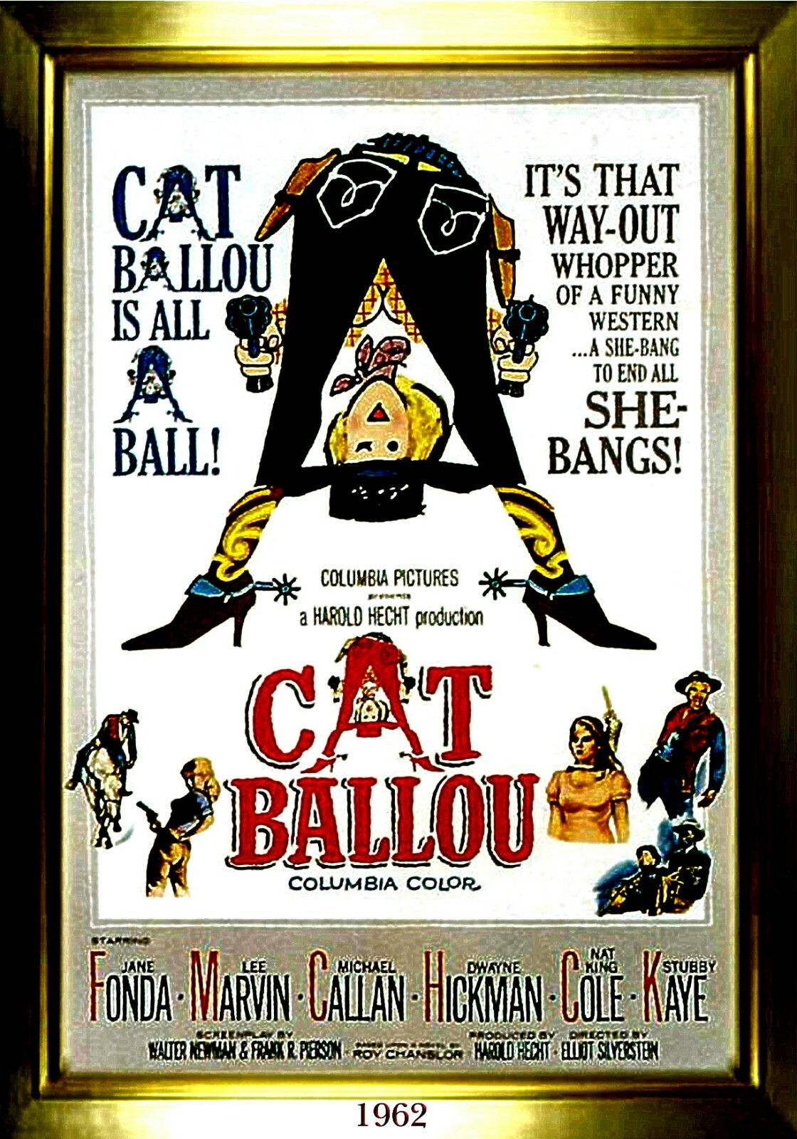 Cat Ballou Poster