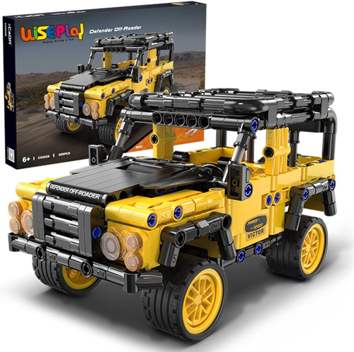 Off-Road Pull Back Model Cars to Build for Kids 9-12 - 389 PCS STEM Car ...