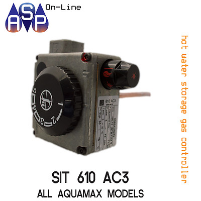 AQUAMAX GAS CONTROL VALVE 72°C - MINISIT 610 AC3 (0610040) - ALL GAS ...