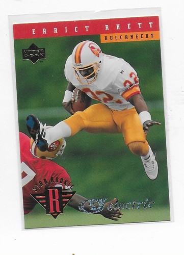 1994 Upper Deck - Star Rookie Errict Rhett #27 Electric Silver (RC) for ...