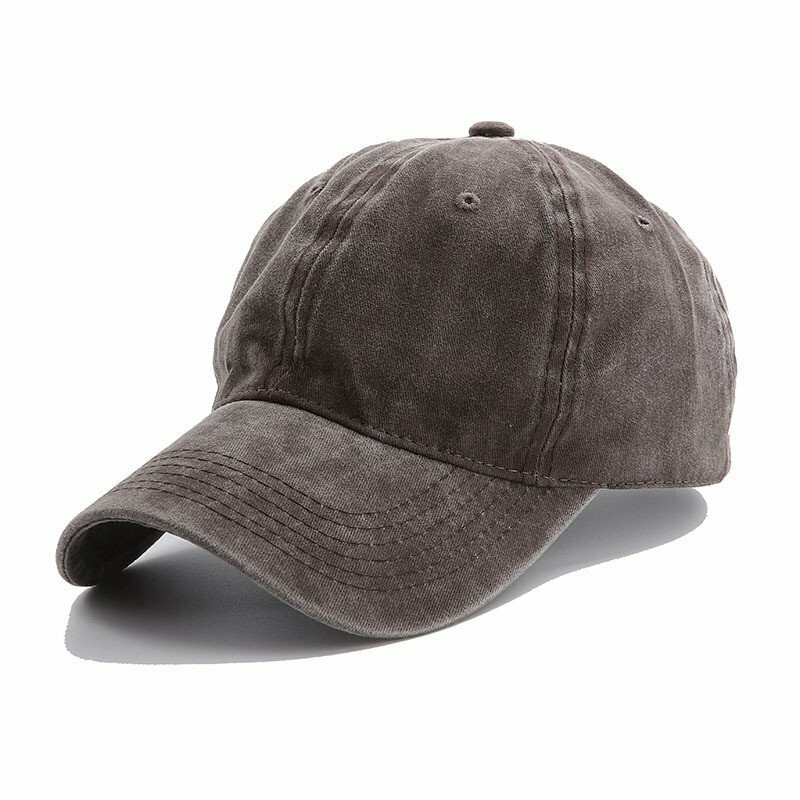 Vintage Style New Faded Hat Slate Grey Denim Adjustable Baseball Cap ...