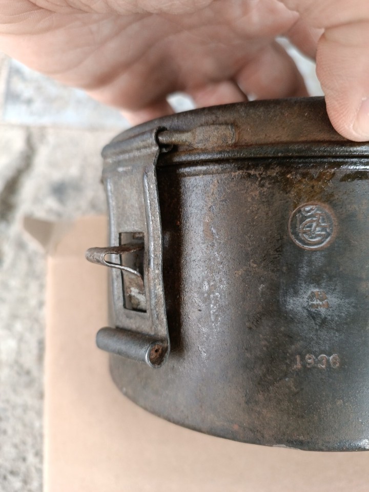 WW2 WWII German Metal Box WEHRMACHT ORIGINAL 1936 | eBay