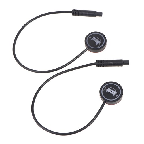 2Pcs Car Blind Spot Detection System BSD Warning Light Distance Assist ...