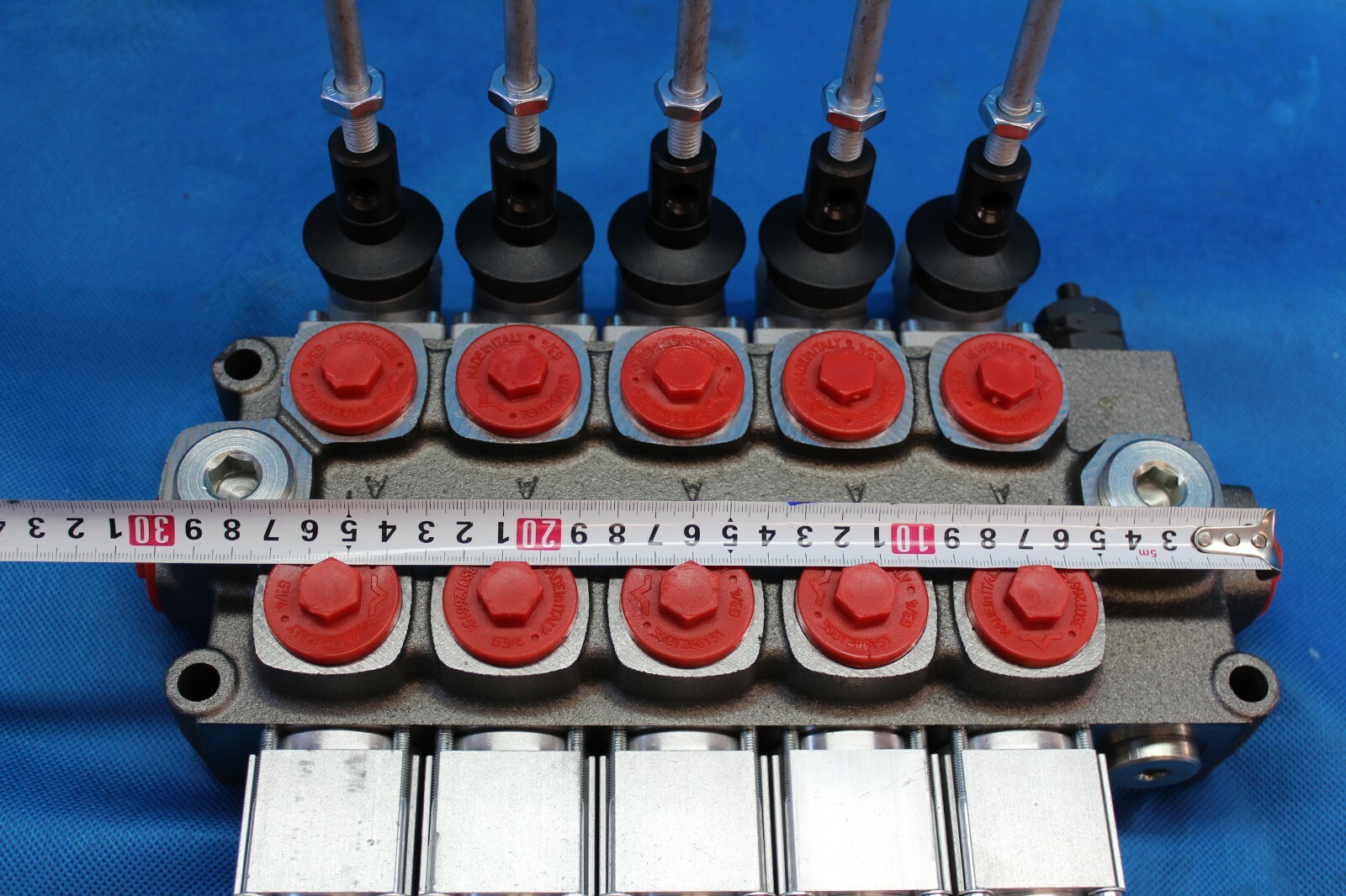 Hydraulikventil 5 Fach GALTECH Q95 120 l/min 12v + Hebel | eBay.de