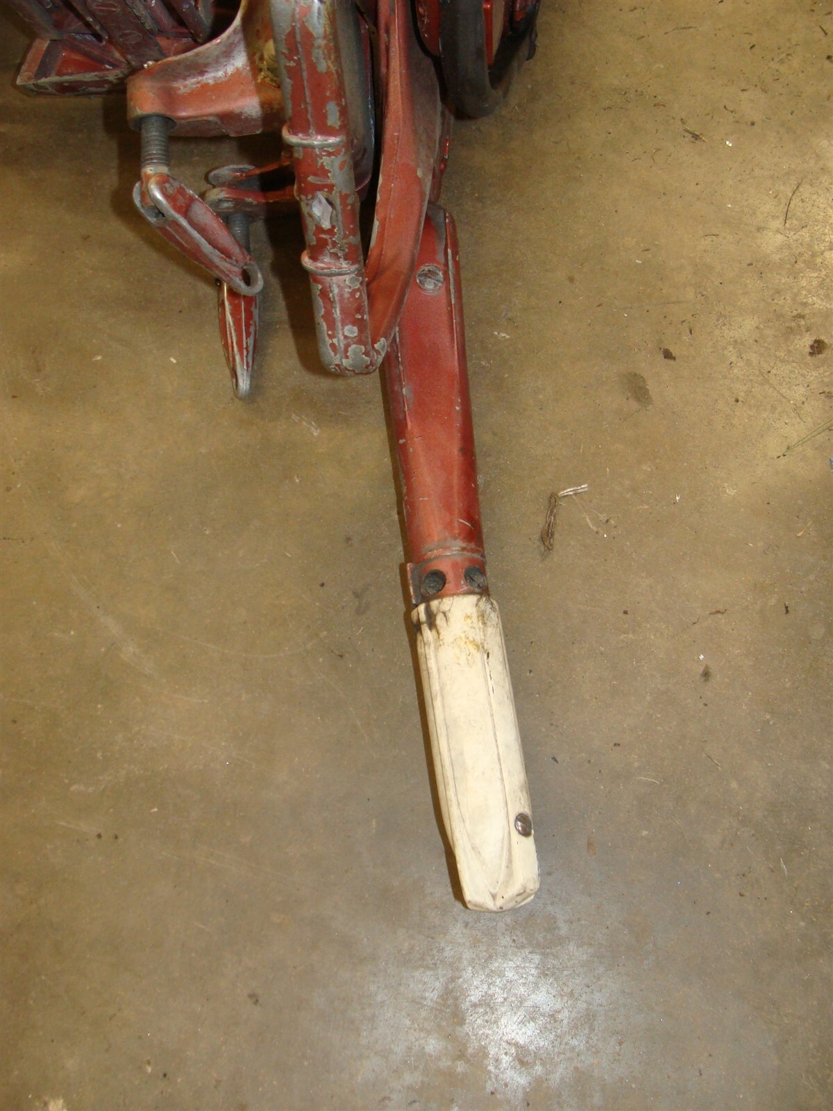 1958 Johnson CD-15 5.5hp outboard motor lower unit drive prop tiller ...