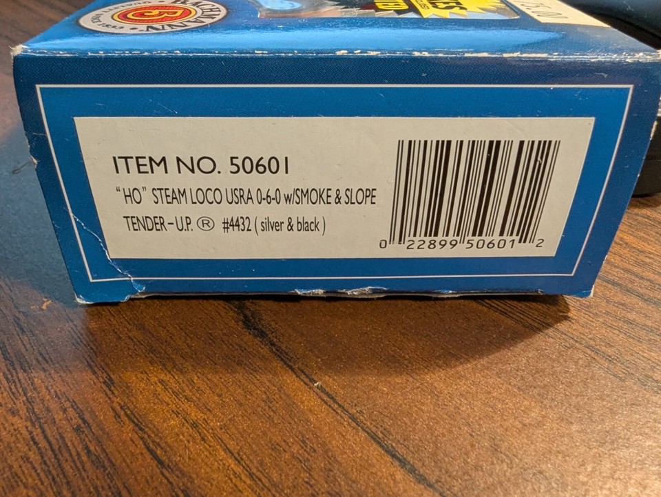 Ho Scale Train Bachmann 50601 Steam Loco Usra 060 Smoke And Slope ...