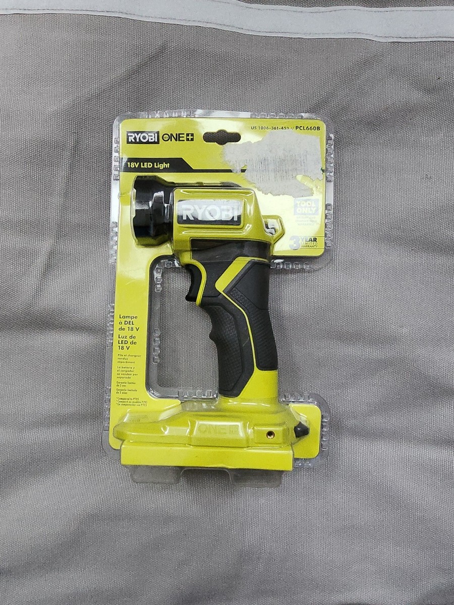 Ryobi Rechargeable Flashlight Ruiandsion Upgrade LED Torch Light Bulb