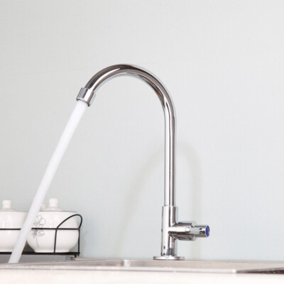 Swivel Bathroom Tall Vessel Sink Basin Faucet Deck Mount Mixer Tap ...