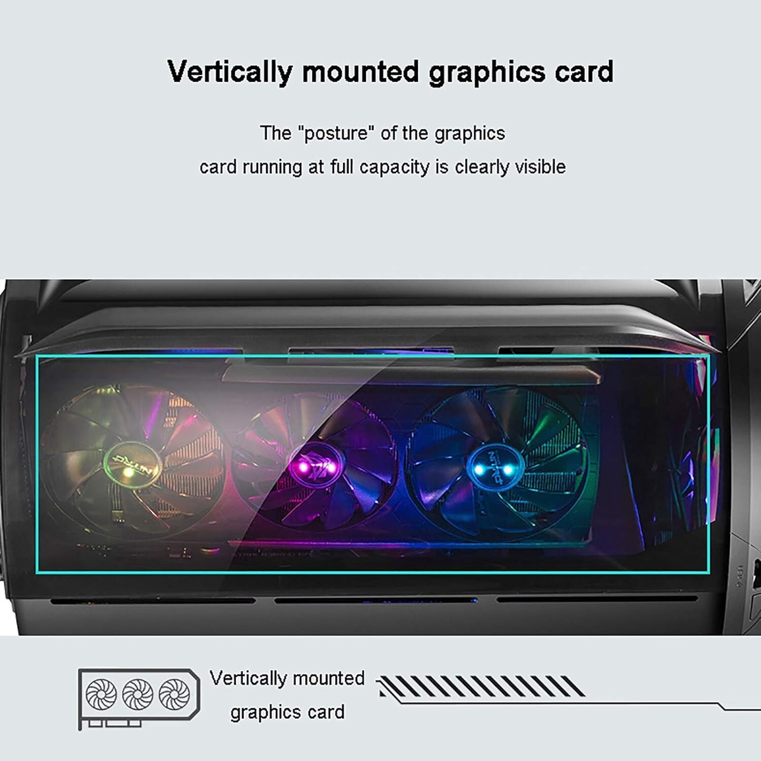 SHADOWCORE Round Gaming Case RGB 3+1 Fans+remote Water Cooling Support UK Stock | eBay UK