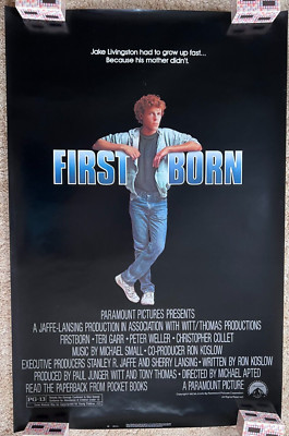 ROLLED FIRSTBORN 1984 MOVIE POSTER 27x41 TERI GARR PETER WELLER | eBay