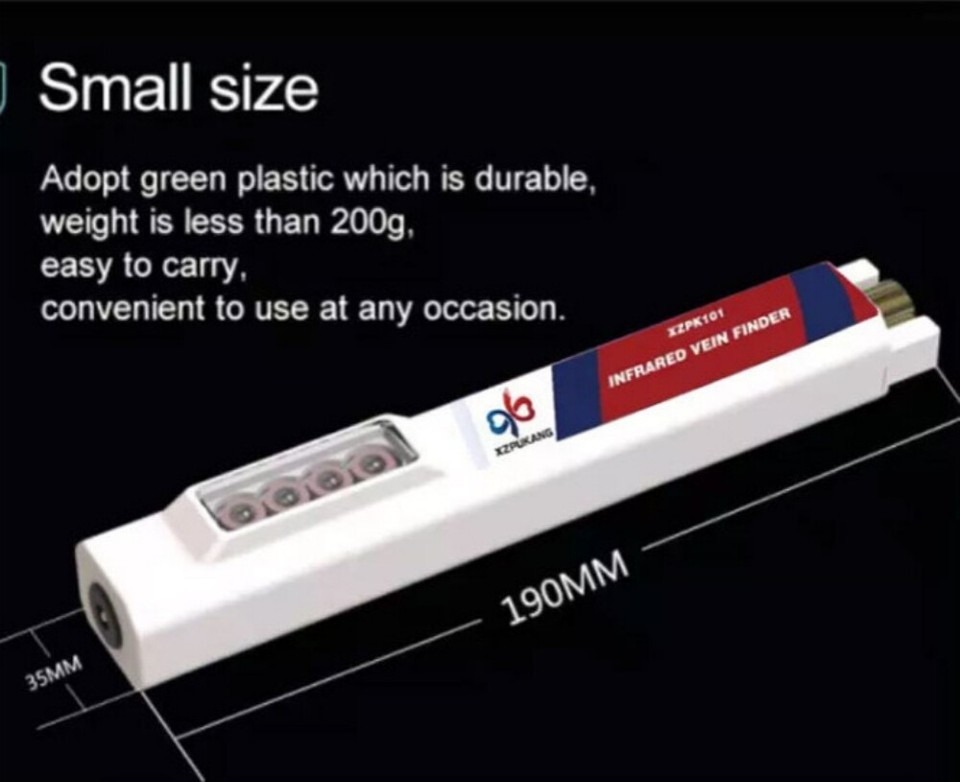 Infrared Vein Locator Machine Handheld Vein Viewer Portable Vein Finder ...