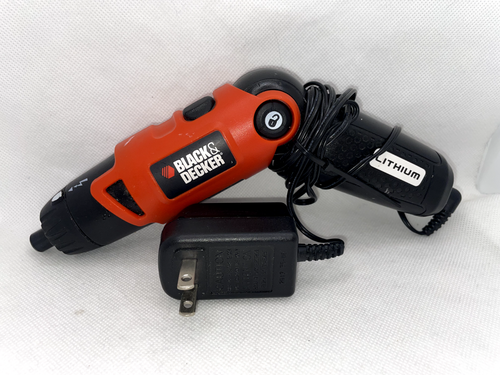 BLACK+DECKER Cordless Rechargeable Pivoting Head Screwdriver LI2000 W ...
