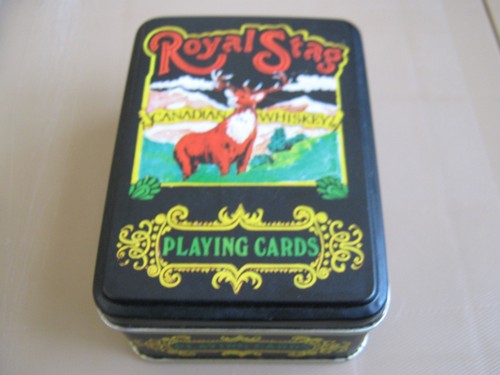 Royal Stag Playing Cards , Metal Box & 2 Decks , Lot of 5 Boxes ( 10 ...
