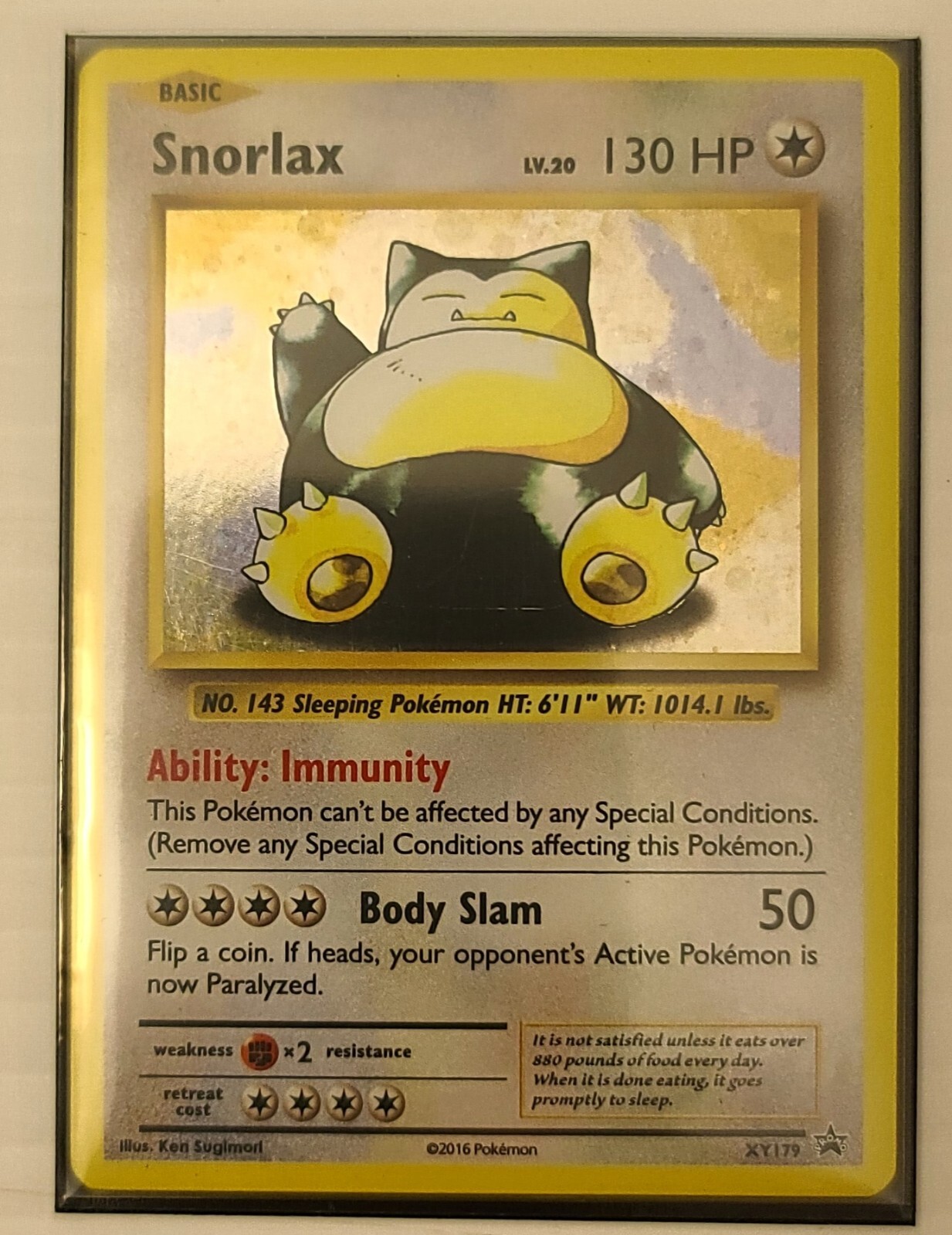 Pokémon Snorlax XY179 Holo Evolutions 2016 Light Play | eBay