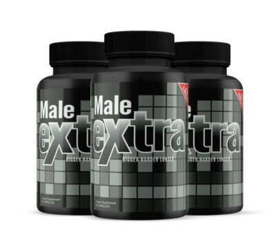 (3 Pack) Male Extra Virility Supplement, MaleExtra for Energy and ...