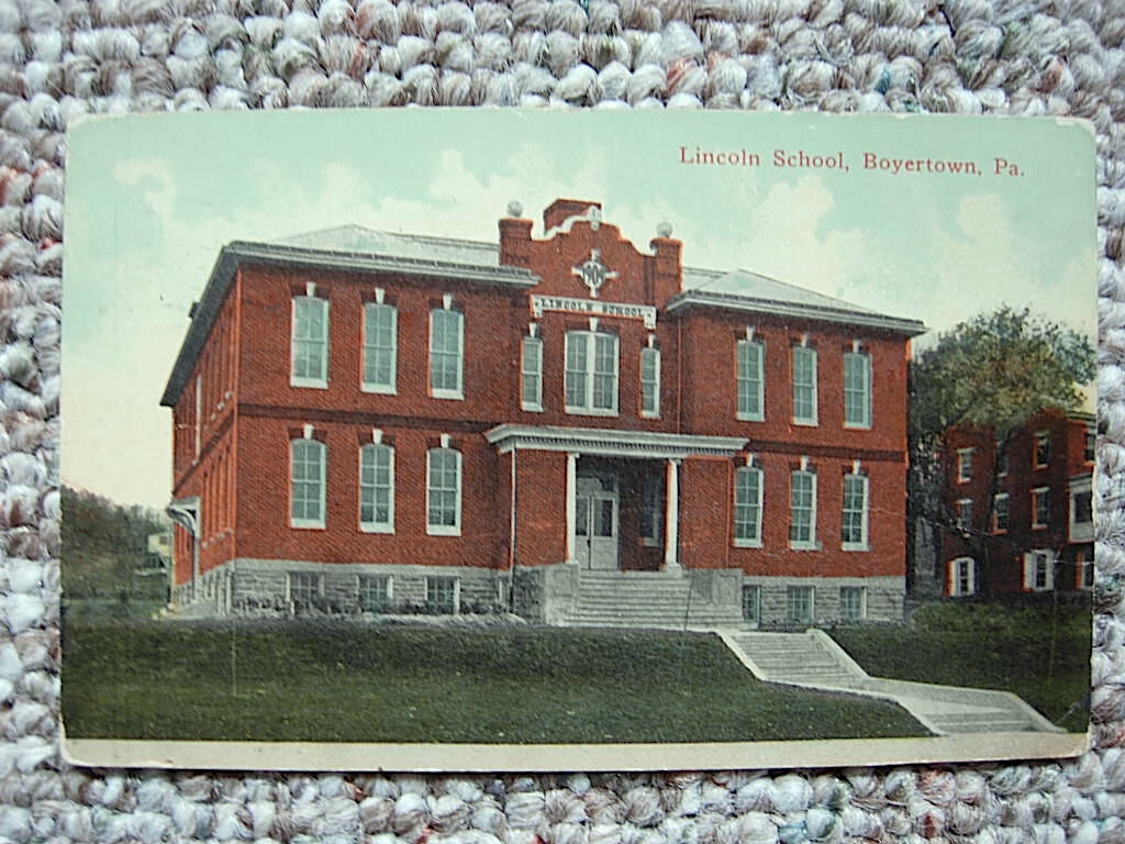 BOYERTOWN PA-LINCOLN SCHOOL-OLEY-READING-COLEBROOKDALE-BERKS COUNTY ...