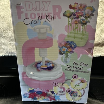 DIY Fabric Flower Craft Kit for Kids - Build Your Bouquet, Arts and ...