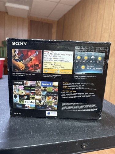 Sony Dash Personal Internet Viewer HID -C10 (New Opened Box) WiFi ...