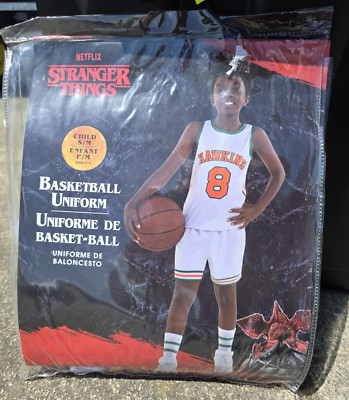 Stranger Things Lucas Basketball Halloween Costume Child Boys Size S/M ...
