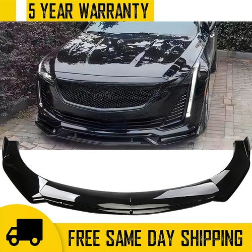 For 2020-2024 Cadillac XT4 XT5 XT6 Front Bumper Lip Splitter Spoiler ...