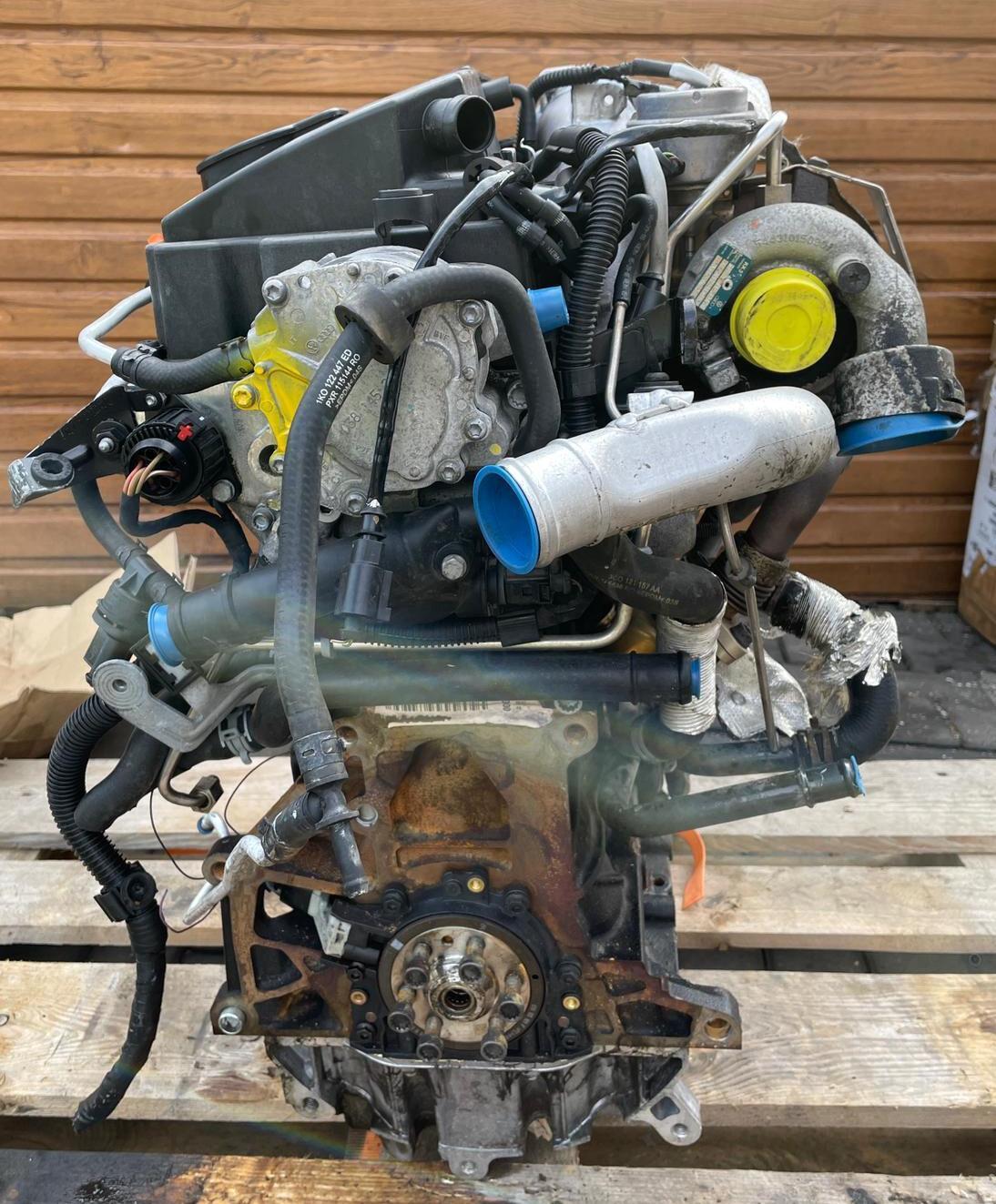 Motor Volkswagen 1.9 TDI BLS BSU Caddy Touran ca. 67000Km Unkomplett | eBay