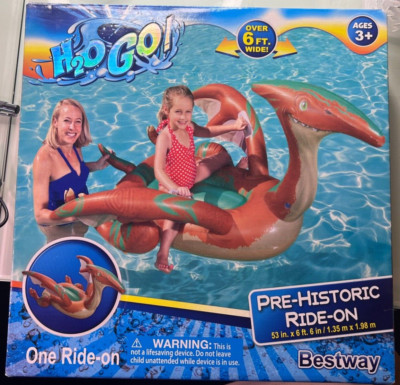 H20 GO 6-Foot Inflatable Pool Dinosaur - Hard to Find Model - Fast ...