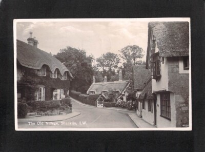 A7699 UK IOW Shanklin The Old Village pu1951 vintage postcard | eBay