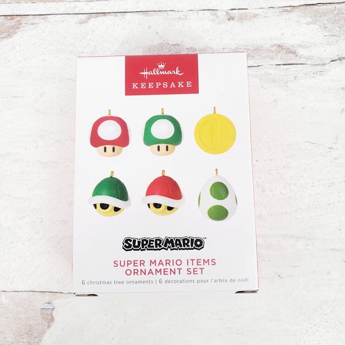 2022 Hallmark "Super Mario Items" Ornament Set 763795764891| eBay