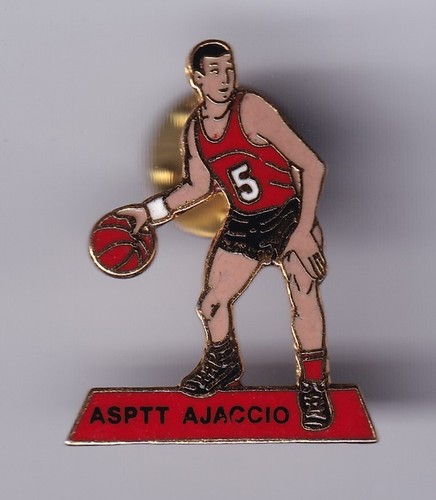 RARE PINS PIN'S .. PTT LA POSTE FRANCE TELECOM BASKET BALL AJACCIO ILE ...