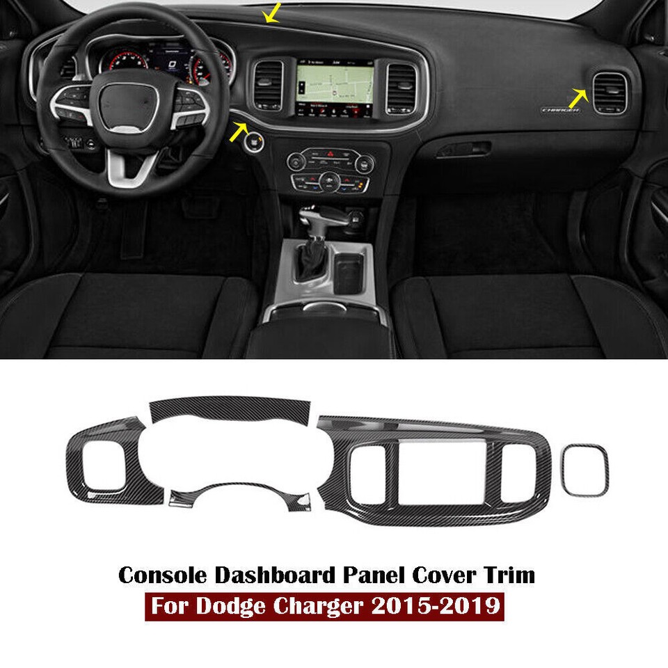 8.4inch Center Console Dashboard Panel Cover Trim Frame For Charger ...