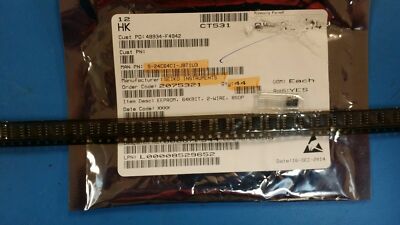 S-24C64CI-J8T1U3, Seiko, EEPROM, 64Kbit, 2-Wire, 8SOP, Lot of 2 | eBay