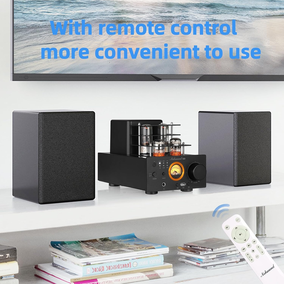 A3 Hi-Fi Vacuum Tube Amp 2 Channel Bluetooth Amplifier Receiver for ...