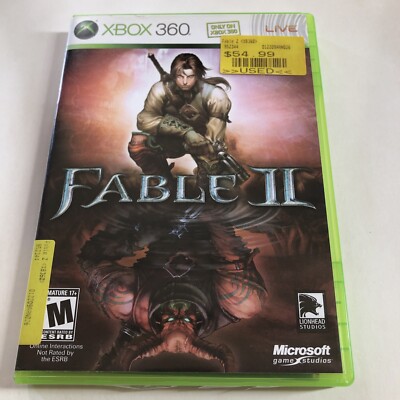 Microsoft Fable 2 Xbox 360 Video Game Complete (Tested/Working ...