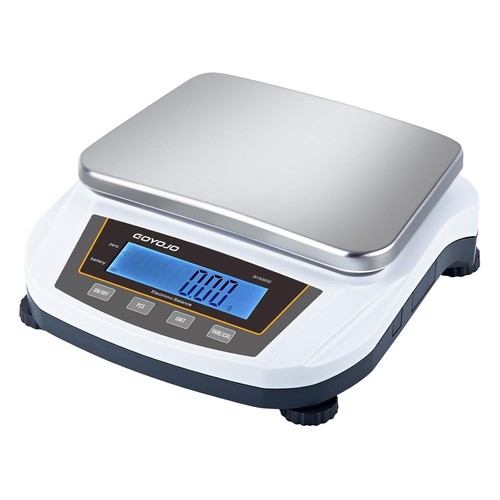 GOYOJO Digital Analytical Balance and Lab Scale, 5000g Capacity, 0.01g ...
