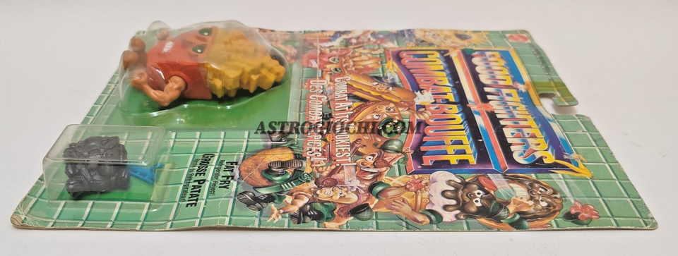 FOOD FIGHTERS FAT FRENCHY FRY FIGURE VINTAGE 1988 NEW IN BOX MATTEL ...