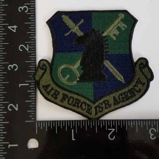 AIR FORCE ISR AGENCY INTELLIGENCE SURVEILLANCE RECONNAISSANCE CLOTH ...