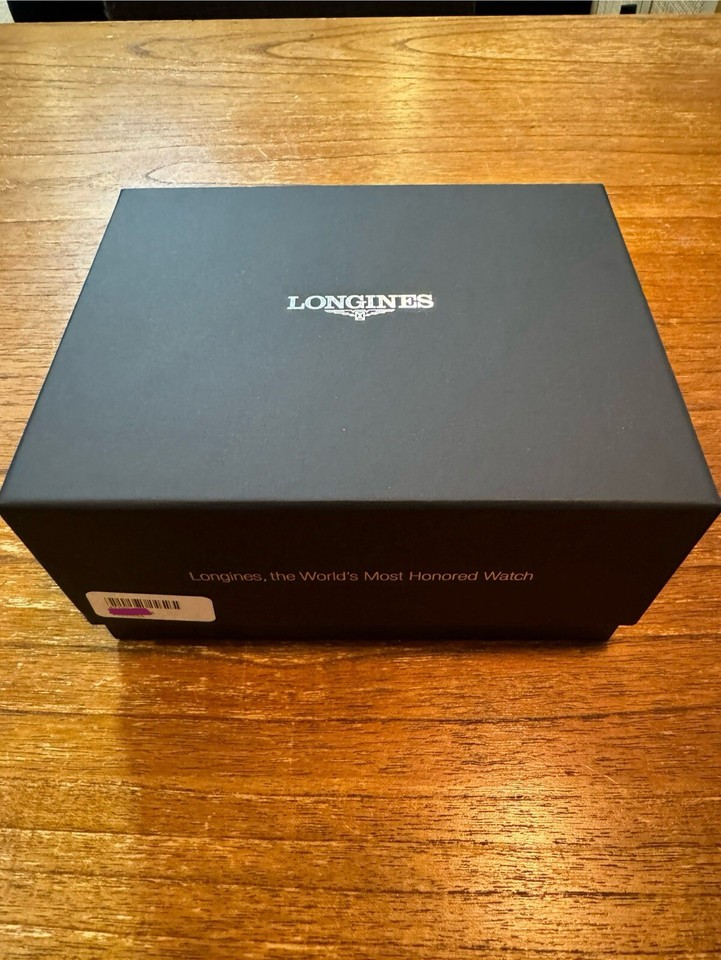New Longines Spirit Zulu Time 39mm Anthracite Dial GMT Men's Watch ...