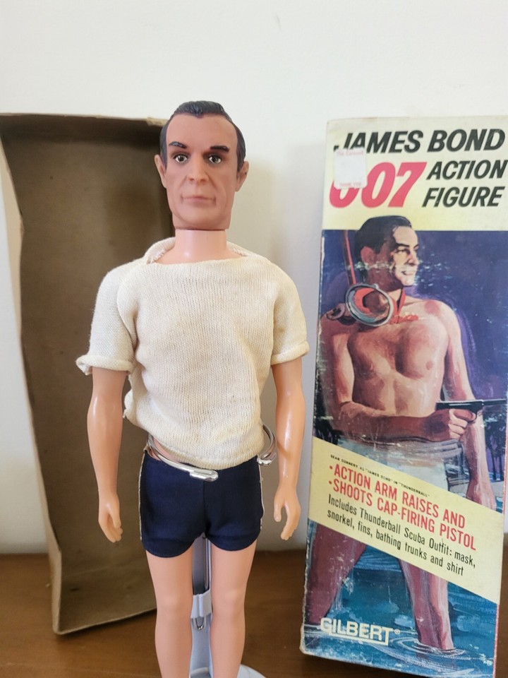 Vintage JAMES BOND SECRET AGENT 007 (GILBERT, 1965) w/BOX | eBay