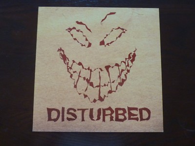 Disturbed 2000 LP Record Photo Flat 12x12 Poster | eBay