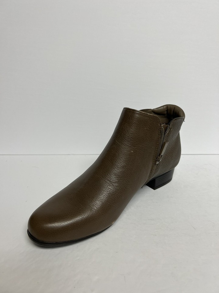 Trotters Womens Major Bootie Dark Taupe Size 8.5 M | eBay