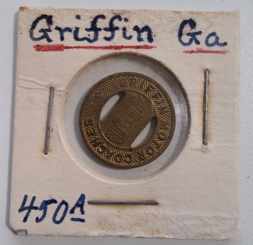 Griffin Georgia Token Vintage Mid Century Lucky Coin Motor Coach Bus A ...
