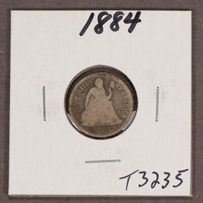 1884 10c Seated Liberty Silver Dime - Value Coin - SKU-T3235 | eBay