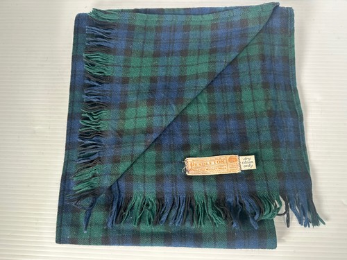 Pendleton Unisex 70s Vintage 100% Virgin Wool Tartan Plaid Heritage Fringe Scarf | eBay